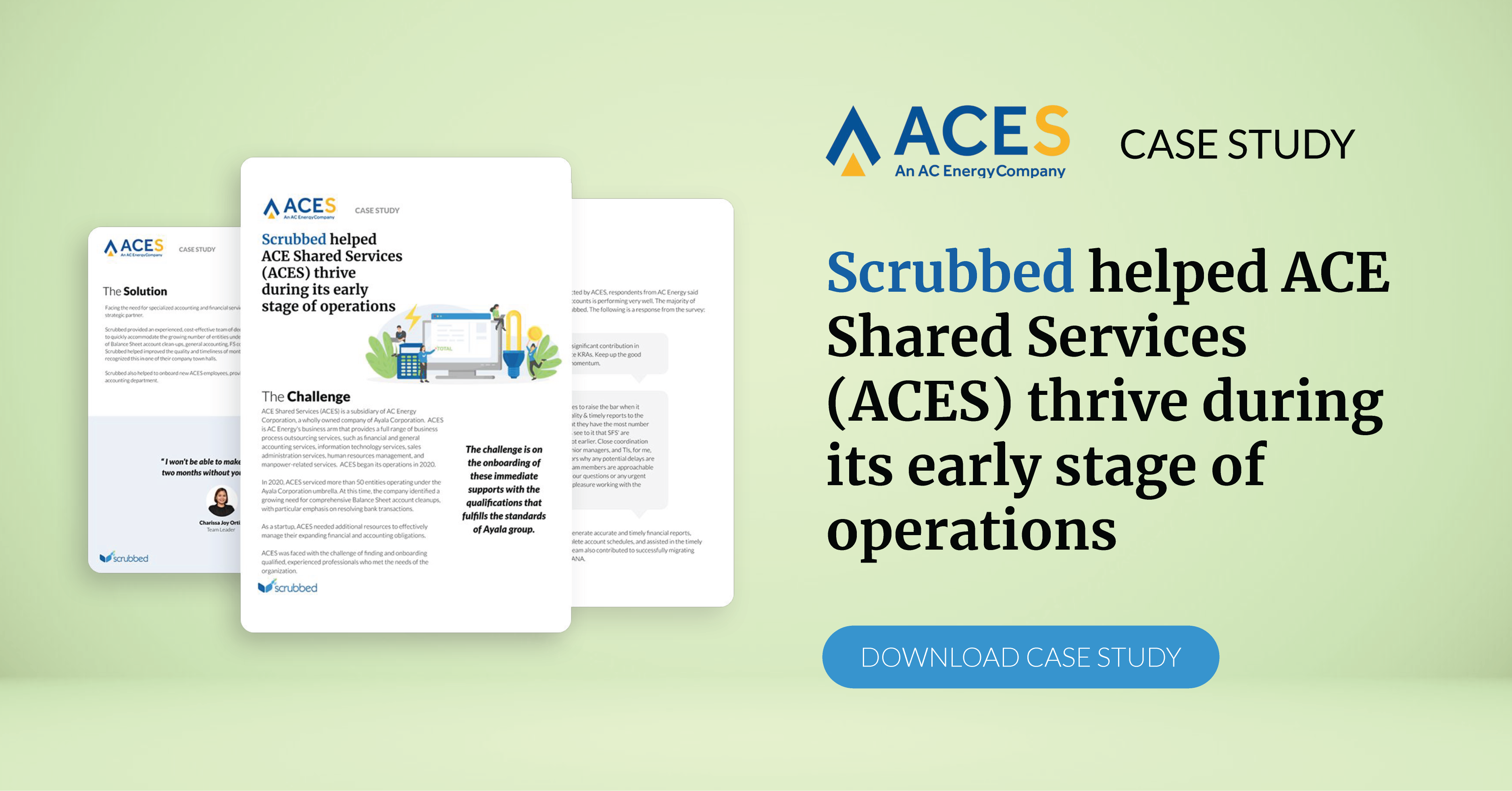 Clean Technology Accounting Case Study - Ace Shared Services