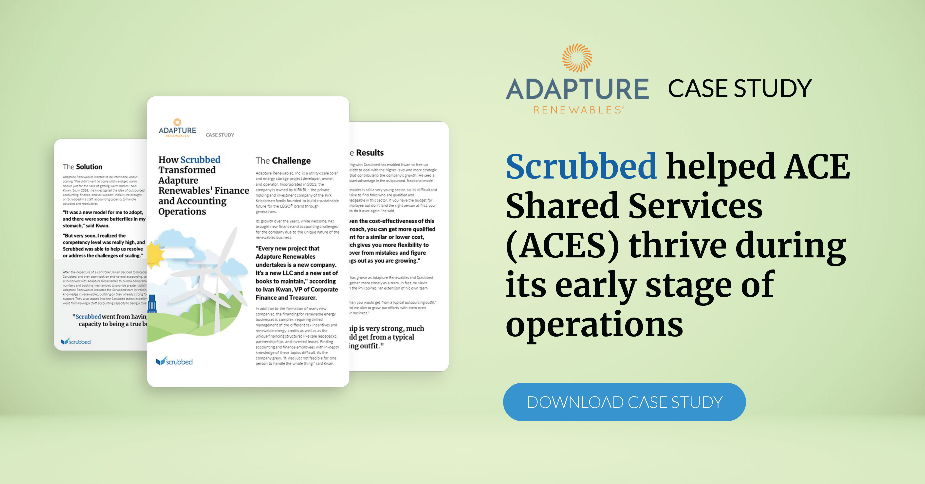 Case Study: How Scrubbed Transformed Adapture Renewables' Finance and ...
